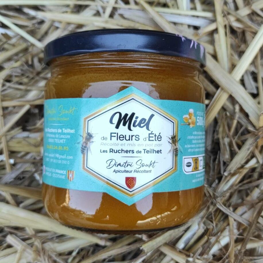 Miel été crémeux 500 g - Ferme Bel-Air